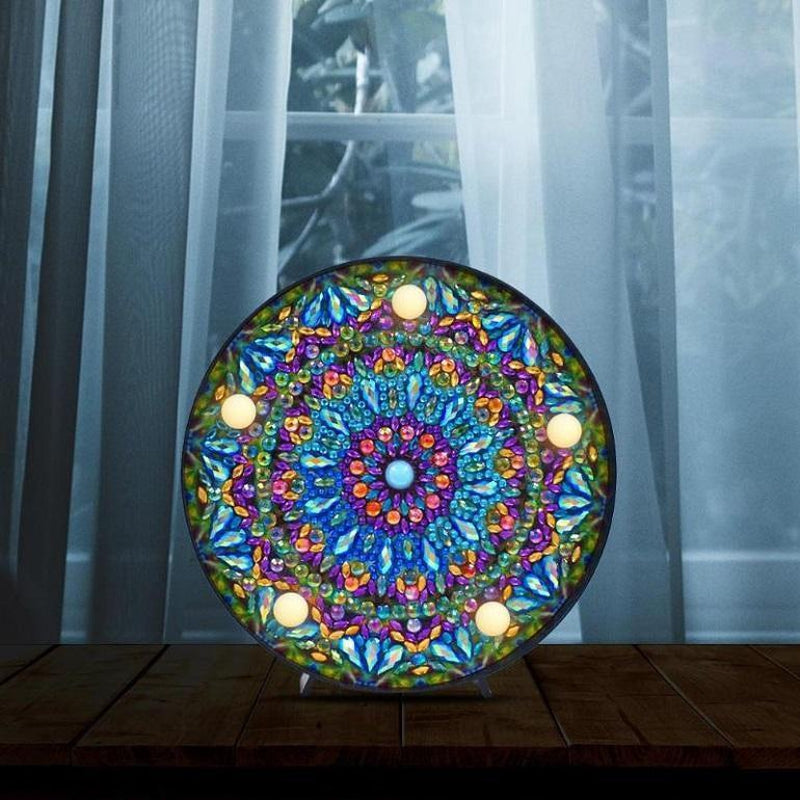 Mandala lampa | olika sorter | Diamond painting – Diamond Painting Sweden